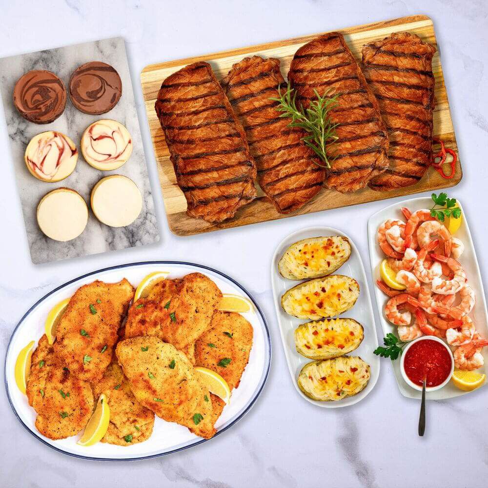 Surf and Turf Gourmet Meal Kit for Four | Perdue Farms